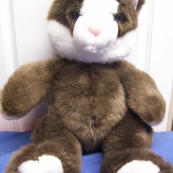 teddy get ready | Toys | Teddy Get Ready Plush Brown Kitty Kitten Cat ...